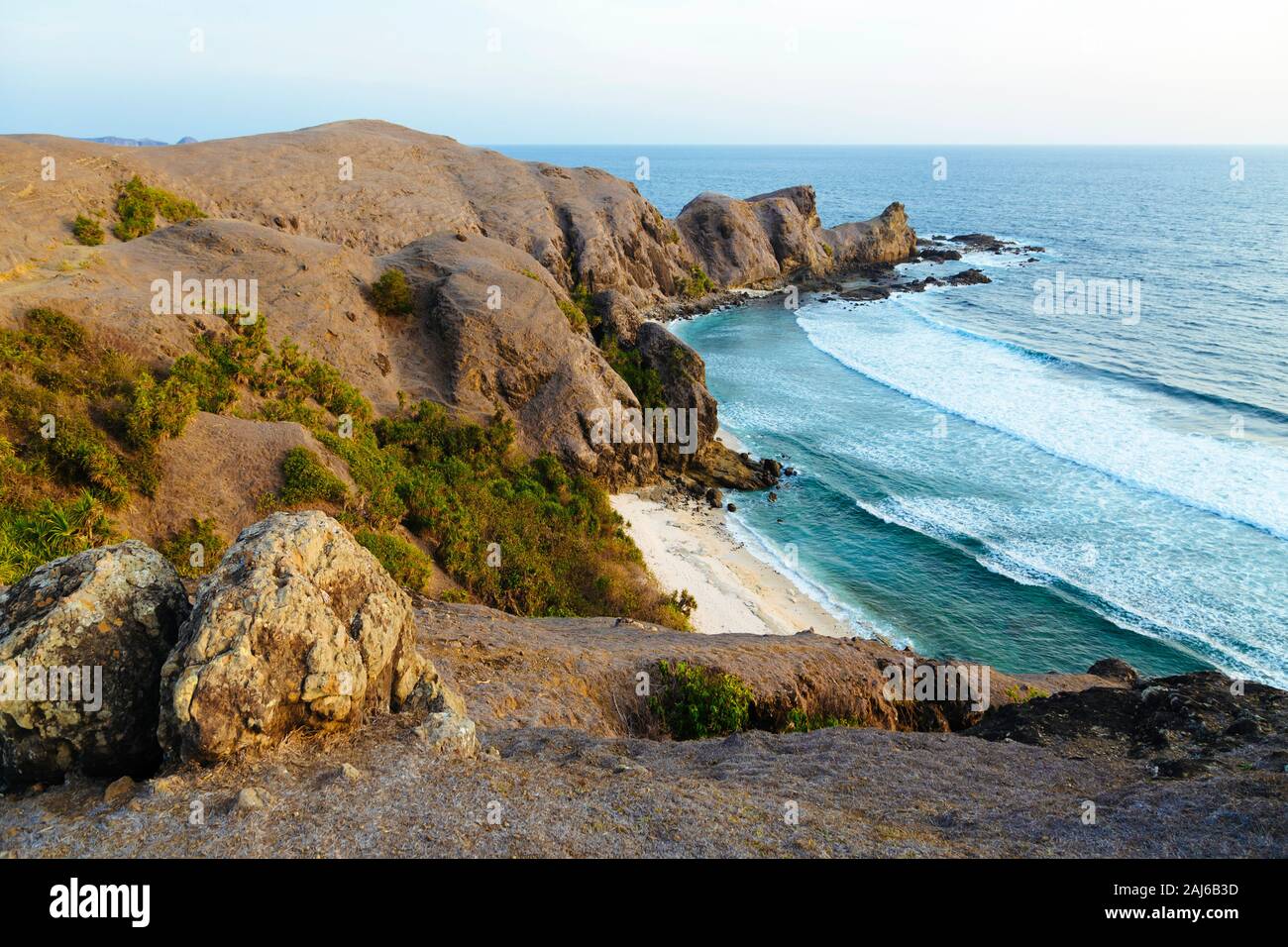 Ocean landscape, Lombok island, Indonesia Stock Photo - Alamy