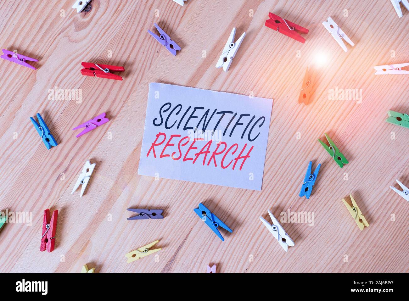 Text sign showing Scientific Research. Business photo showcasing ...