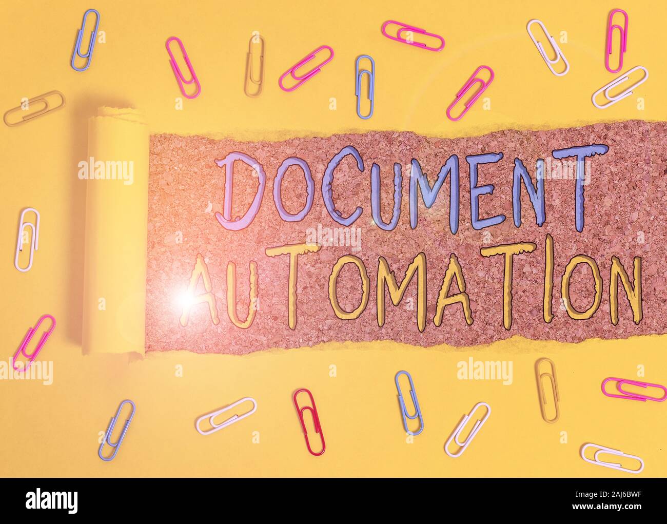 Text Sign Showing Document Automation Business Photo Text Workflows That Assist In Creation Of