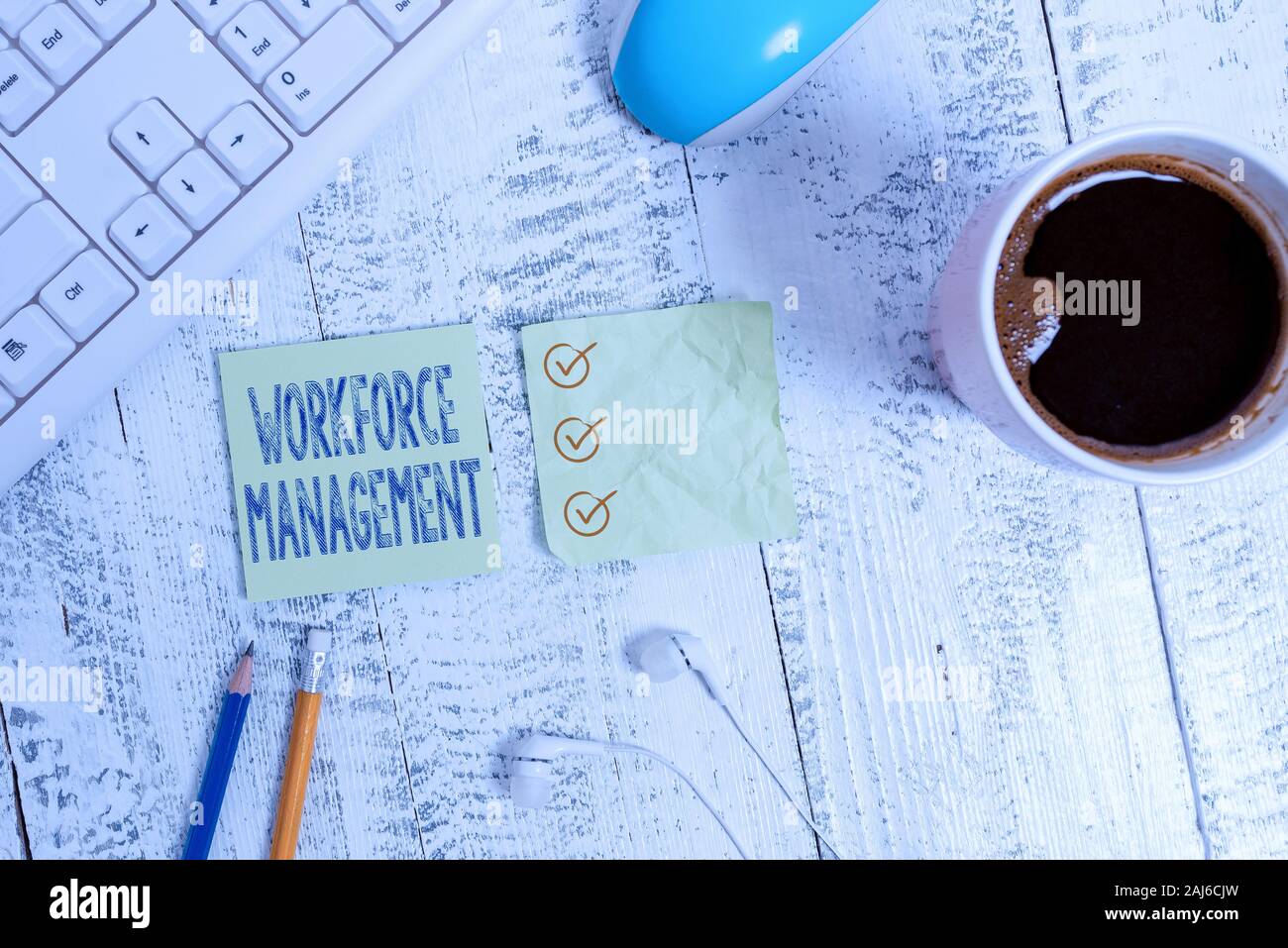 Conceptual hand writing showing Workforce Management. Concept meaning ...