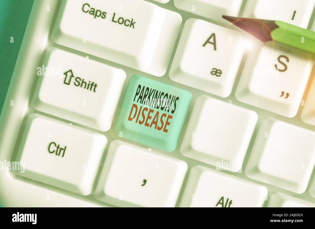 Handwriting text writing Parkinson S Is Disease. Conceptual photo ...