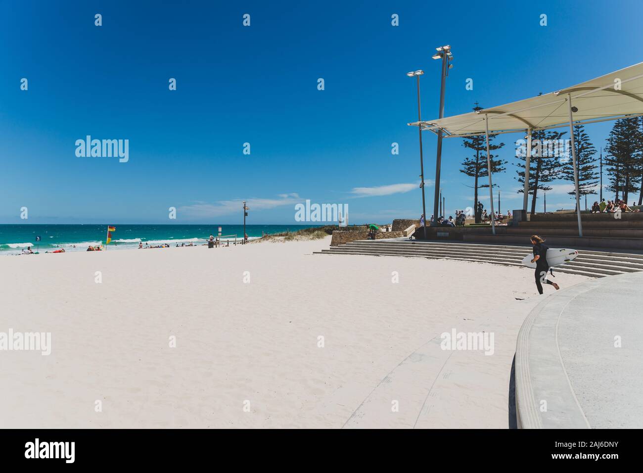 PERTH, WESTERN AUSTRALIA - December 27th, 2019: detail of Scarborough ...