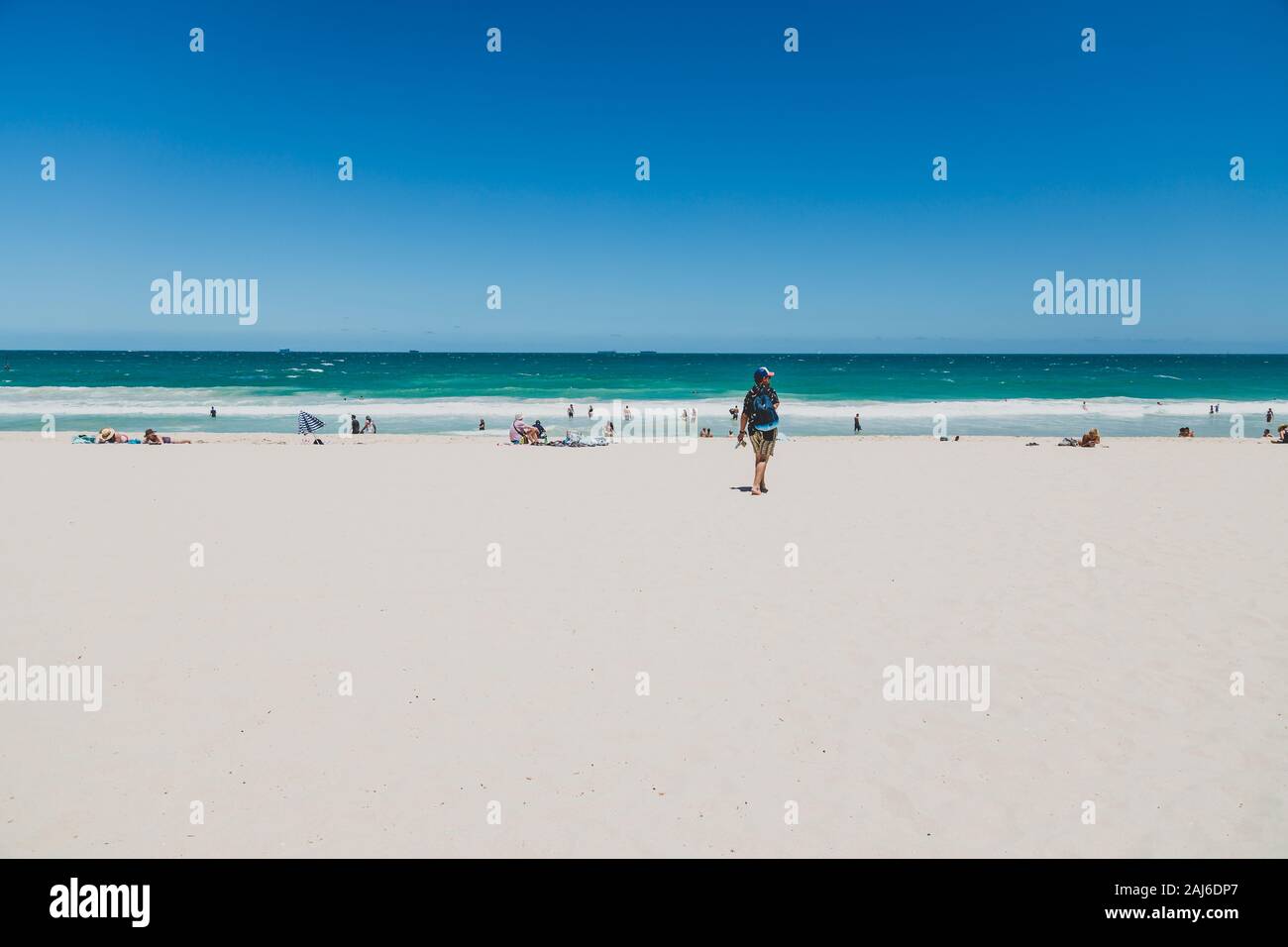 PERTH, WESTERN AUSTRALIA - December 27th, 2019: detail of Scarborough ...