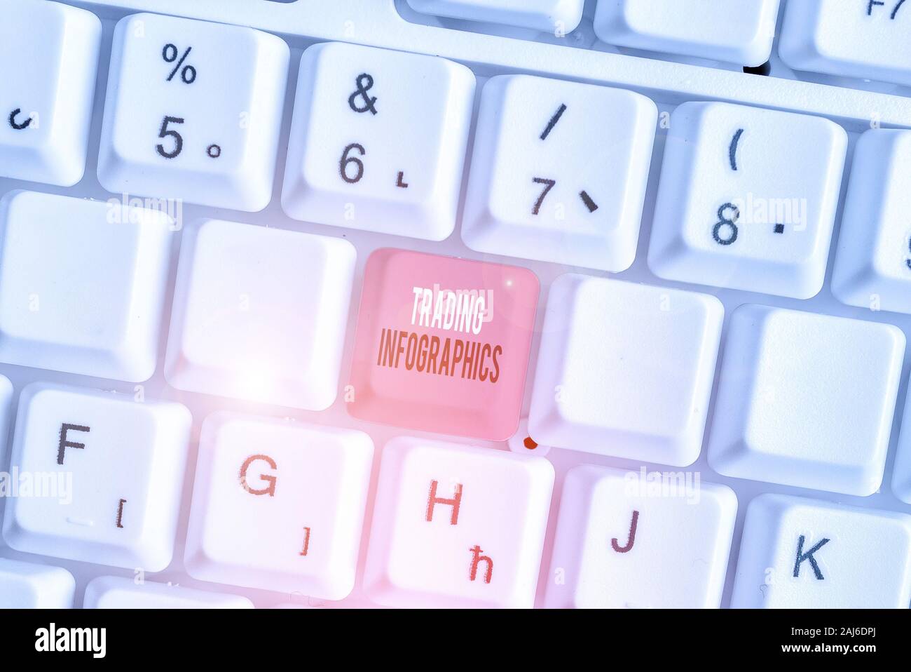 Handwriting text Trading Infographics. Conceptual photo visual ...