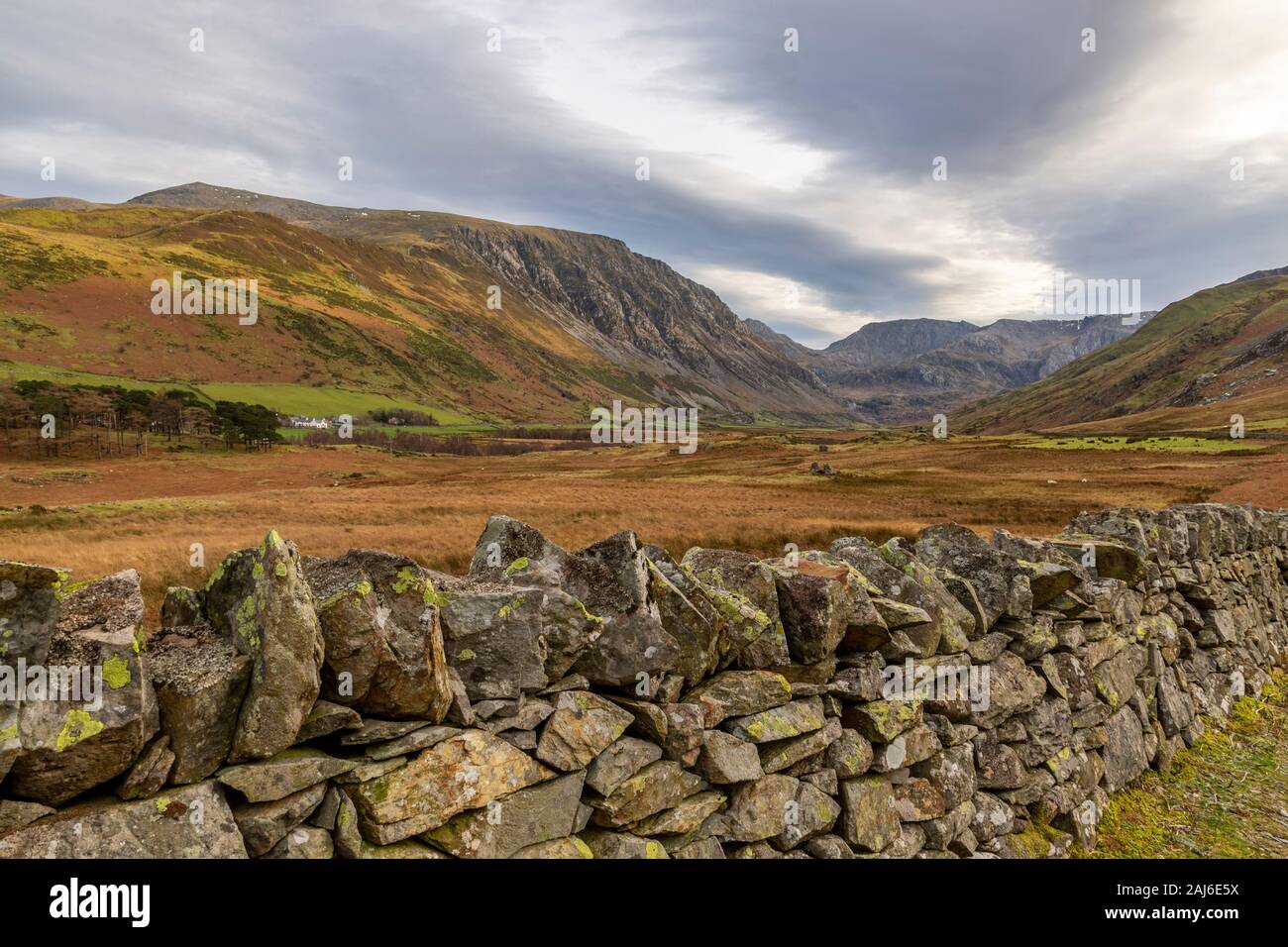 Nant Ffrancon valley, Snowdonia, North Wales Stock Photo - Alamy