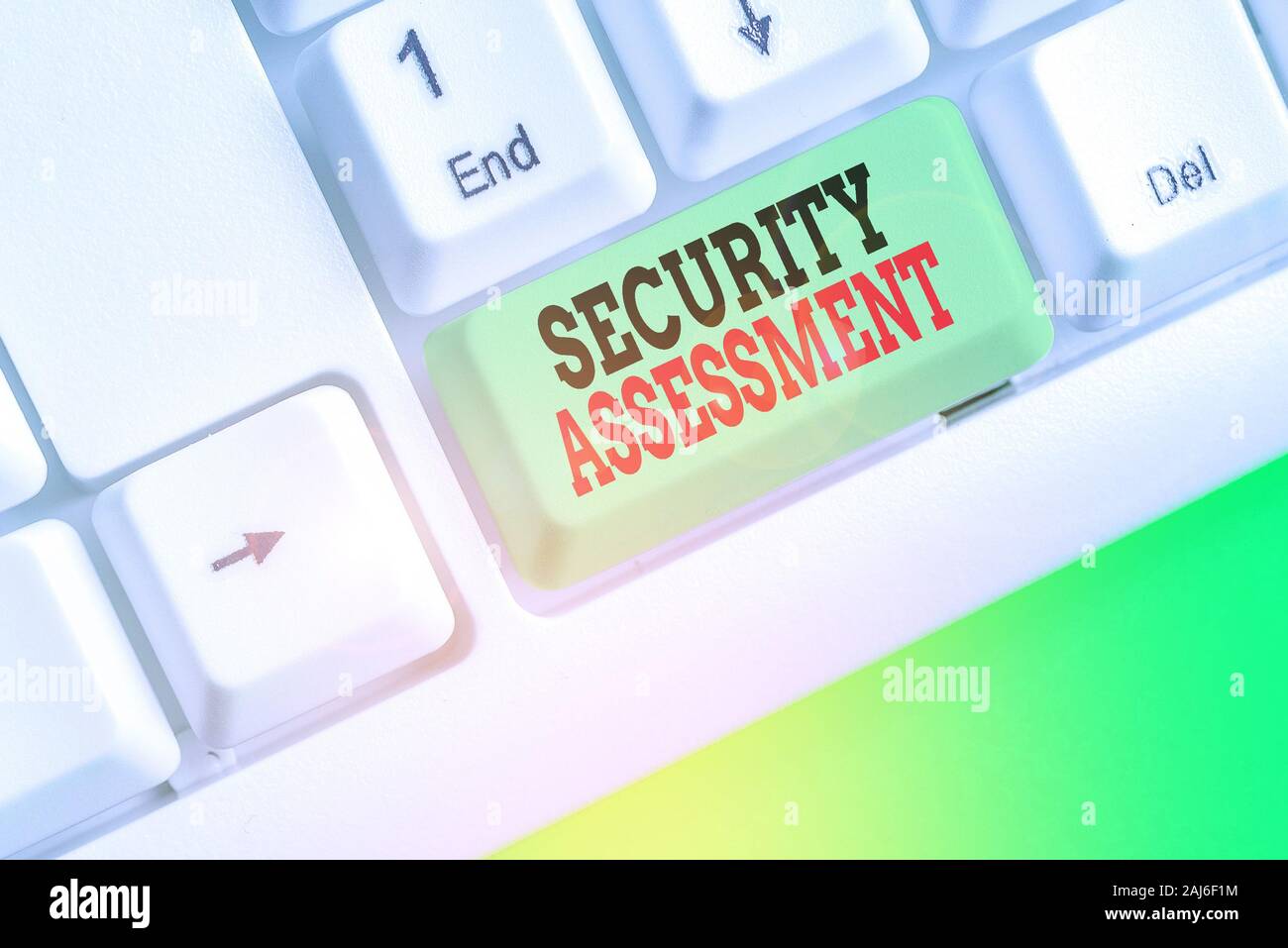 Conceptual hand writing showing Security Assessment. Concept meaning ...