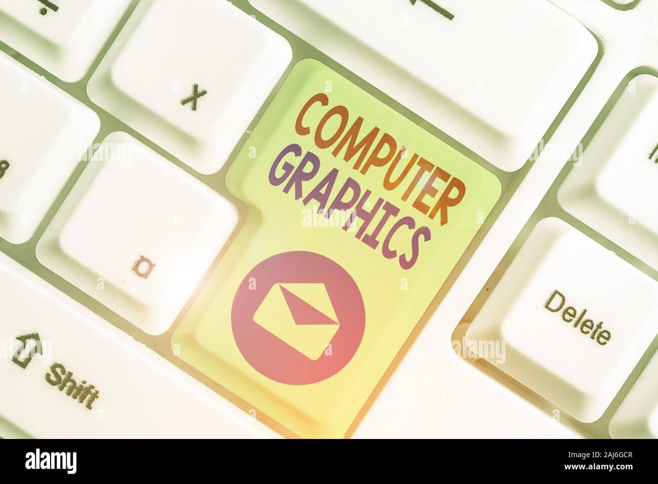 Handwriting text Computer Graphics. Conceptual photo visual ...