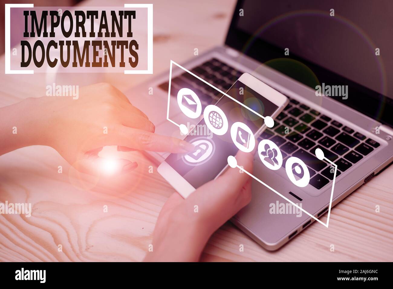Conceptual hand writing showing Important Documents. Concept meaning ...
