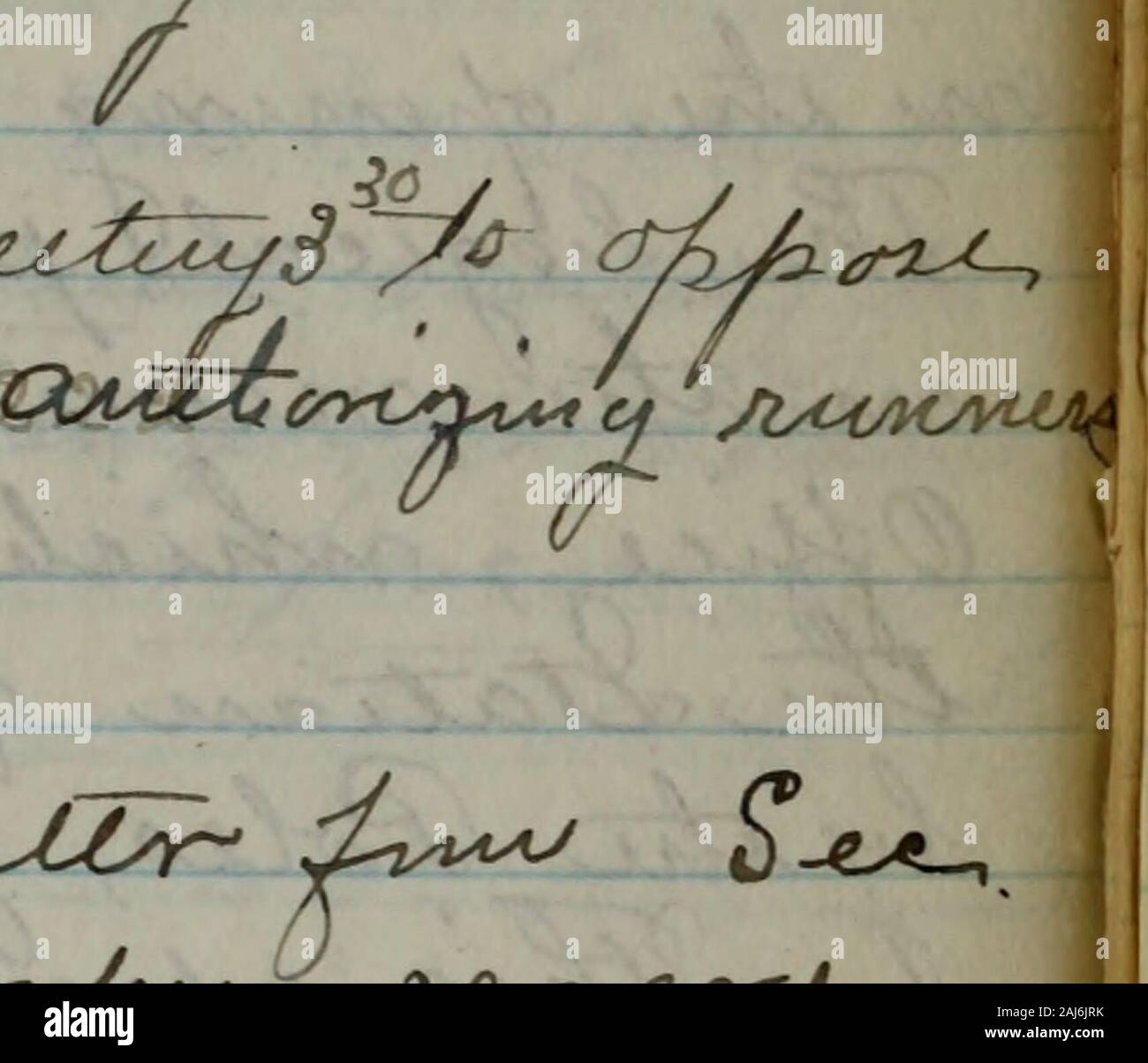 Alice Winifred O'Connor Professional Diaries, 1918 . 5 Stock Photo - Alamy