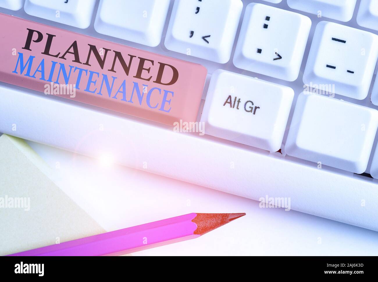Conceptual hand writing showing Planned Maintenance. Concept meaning ... Conceptual hand writing showing Planned Maintenance. Concept meaning ...