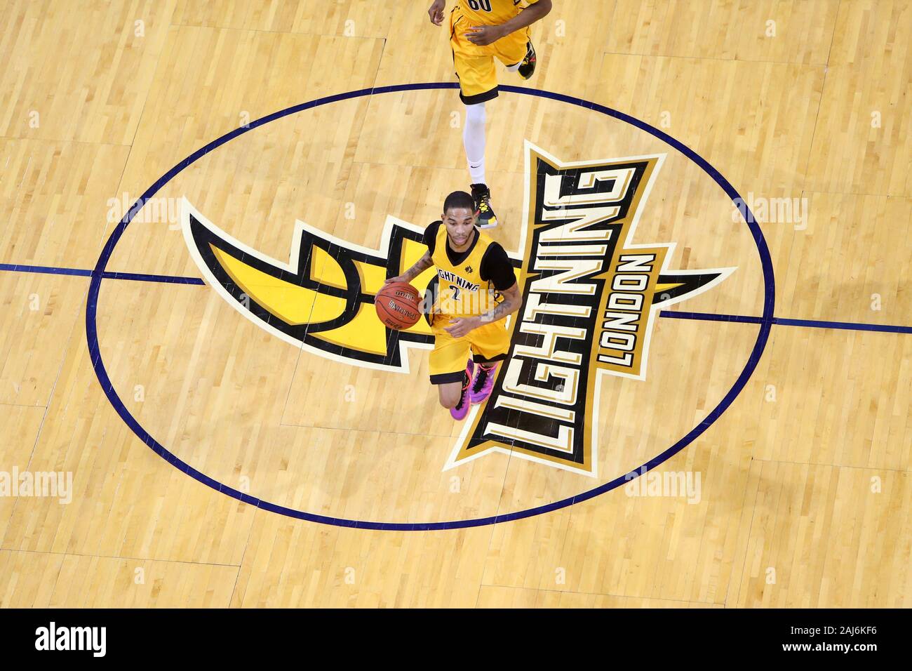London Lightning beats the Windsor Express Stock Photo - Alamy