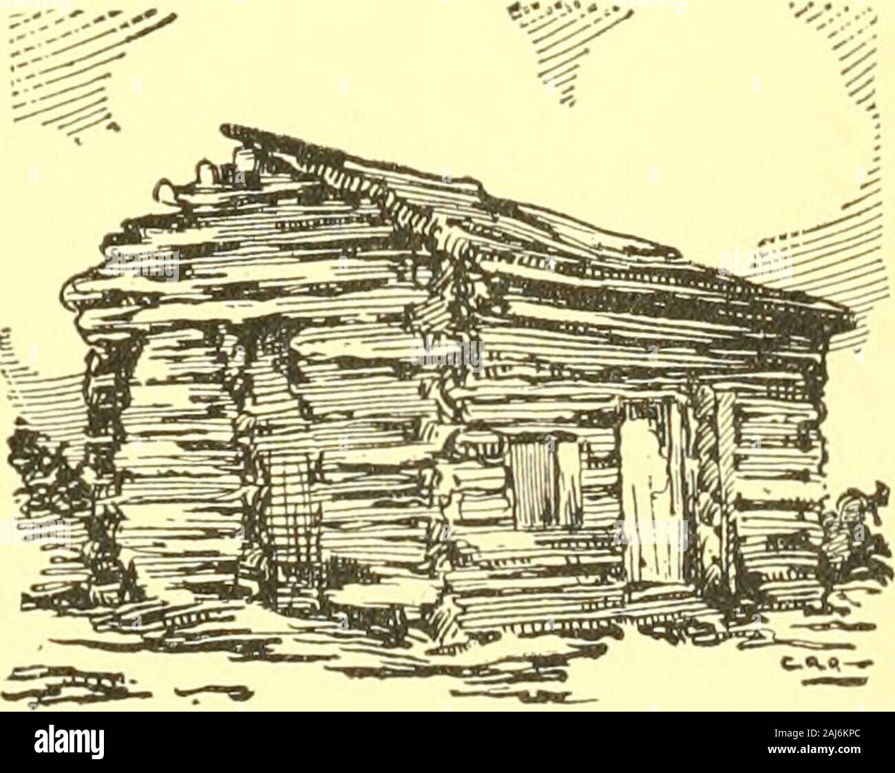 Abe lincoln cabin hi-res stock photography and images - Alamy