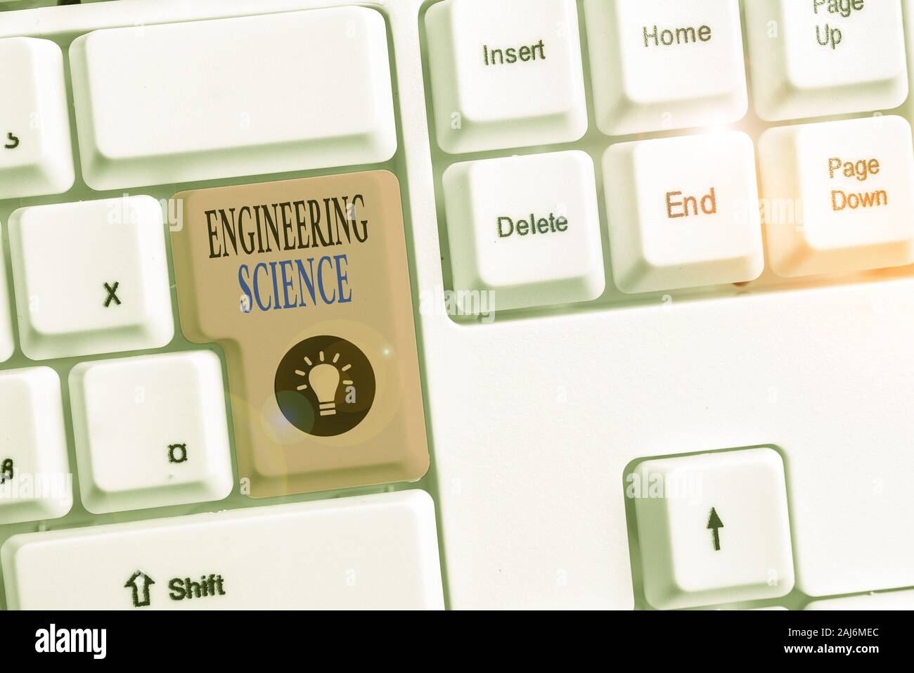 Conceptual hand writing showing Engineering Science. Concept meaning ...