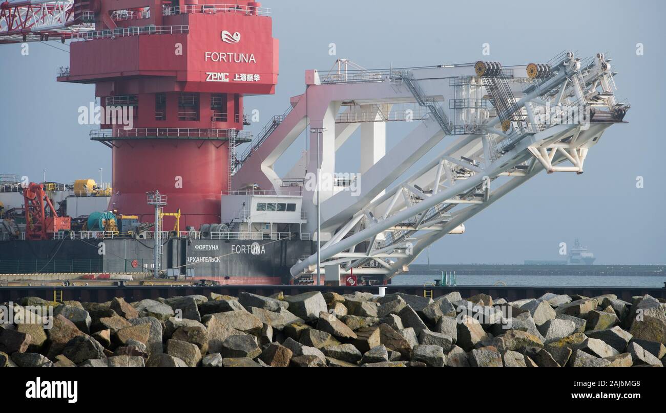Nord stream pipeline vessels hi-res stock photography and images - Alamy