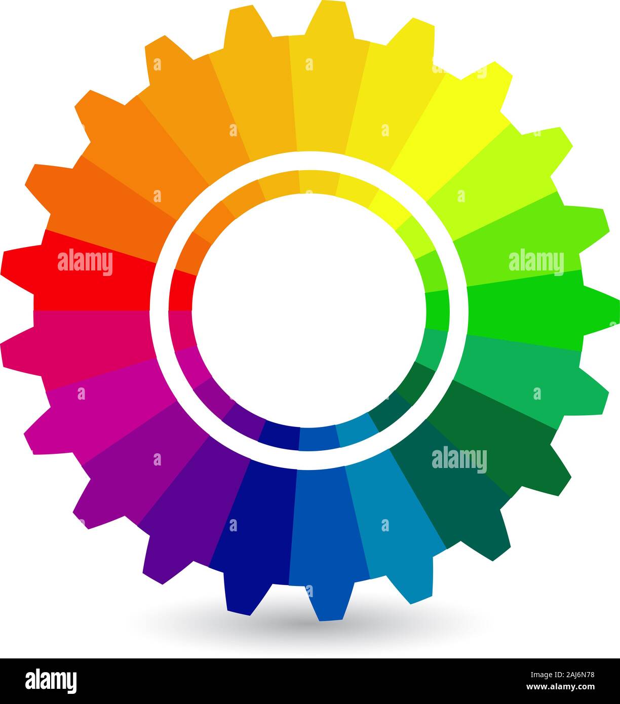 Rainbow gears hi-res stock photography and images - Alamy