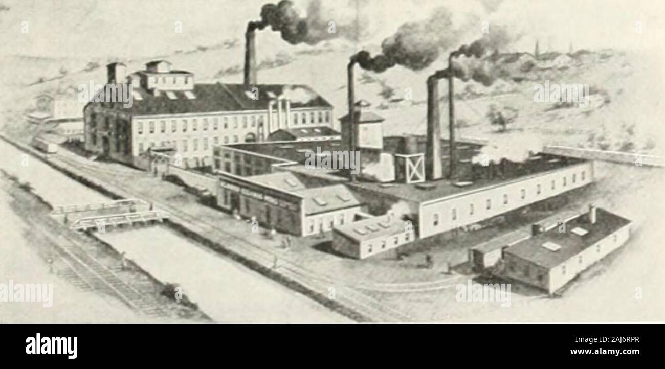 India rubber world . FACTORY AT BUFFALO, N. Y Stock Photo - Alamy