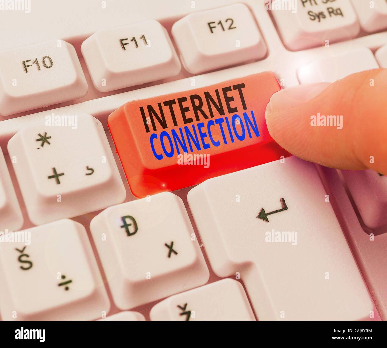 Handwriting text writing Internet Connection. Conceptual photo The way ...