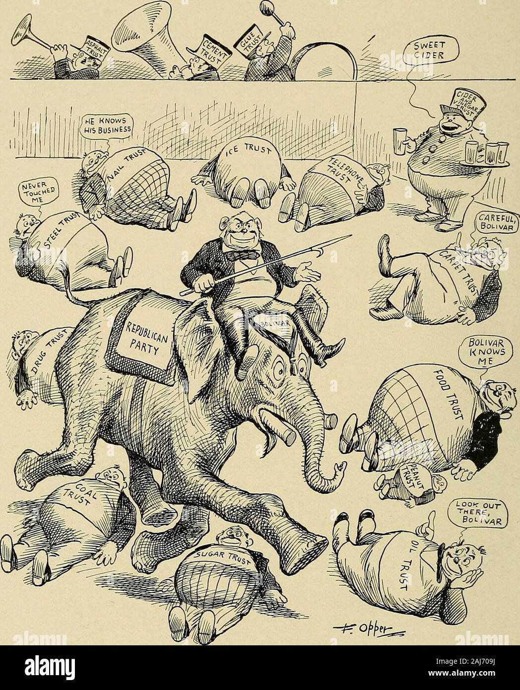 Chinese Exclusion Act Political Cartoon