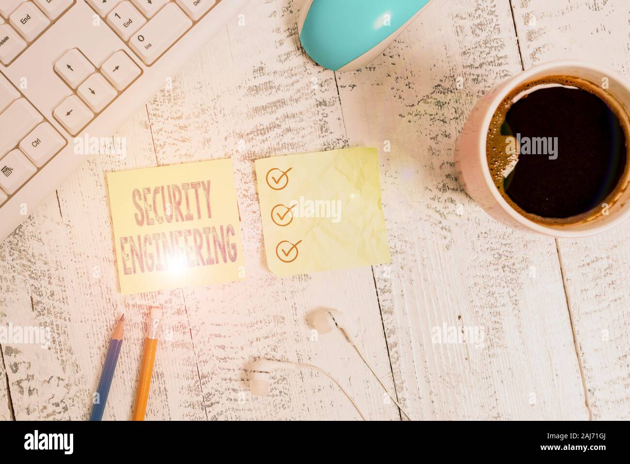 Conceptual hand writing showing Security Engineering. Concept meaning ...