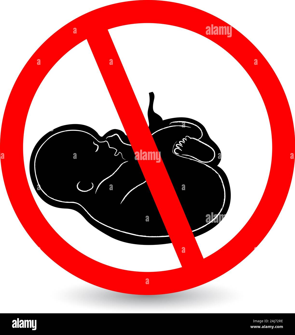 Abortion cross hi-res stock photography and images - Alamy