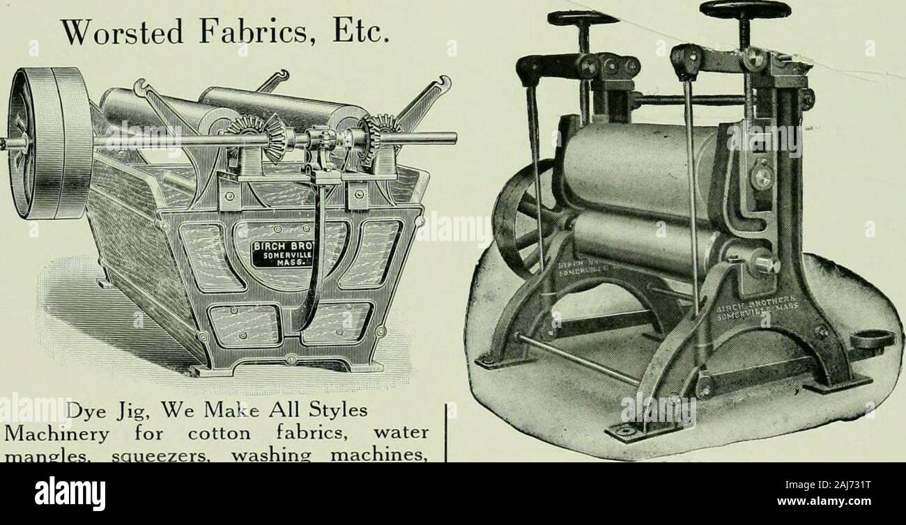 Textile dye machines hi-res stock photography and images - Alamy