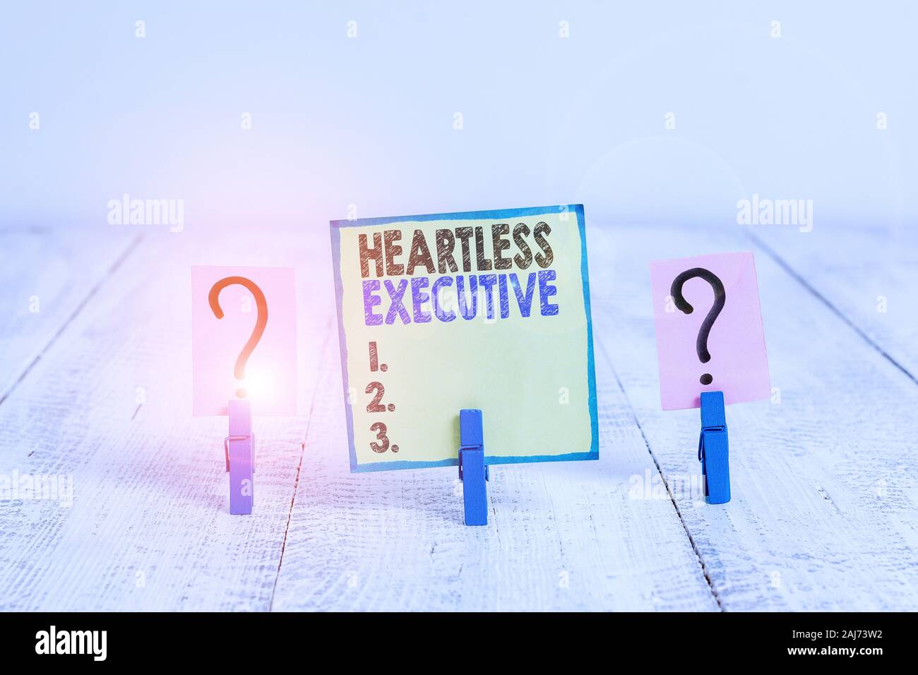 Handwriting text writing Heartless Executive. Conceptual photo workmate ...
