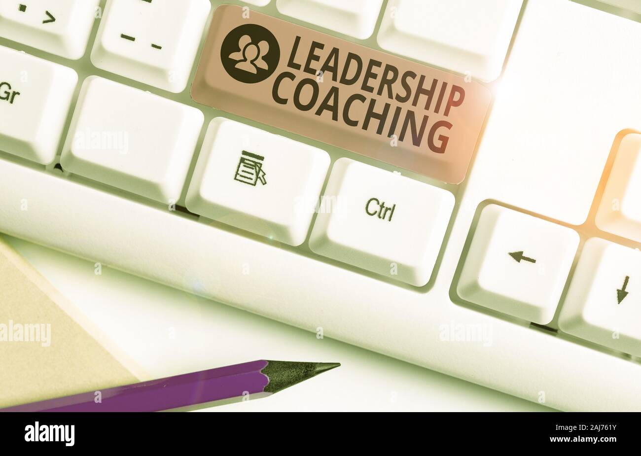 Text sign showing Leadership Coaching. Business photo showcasing ...