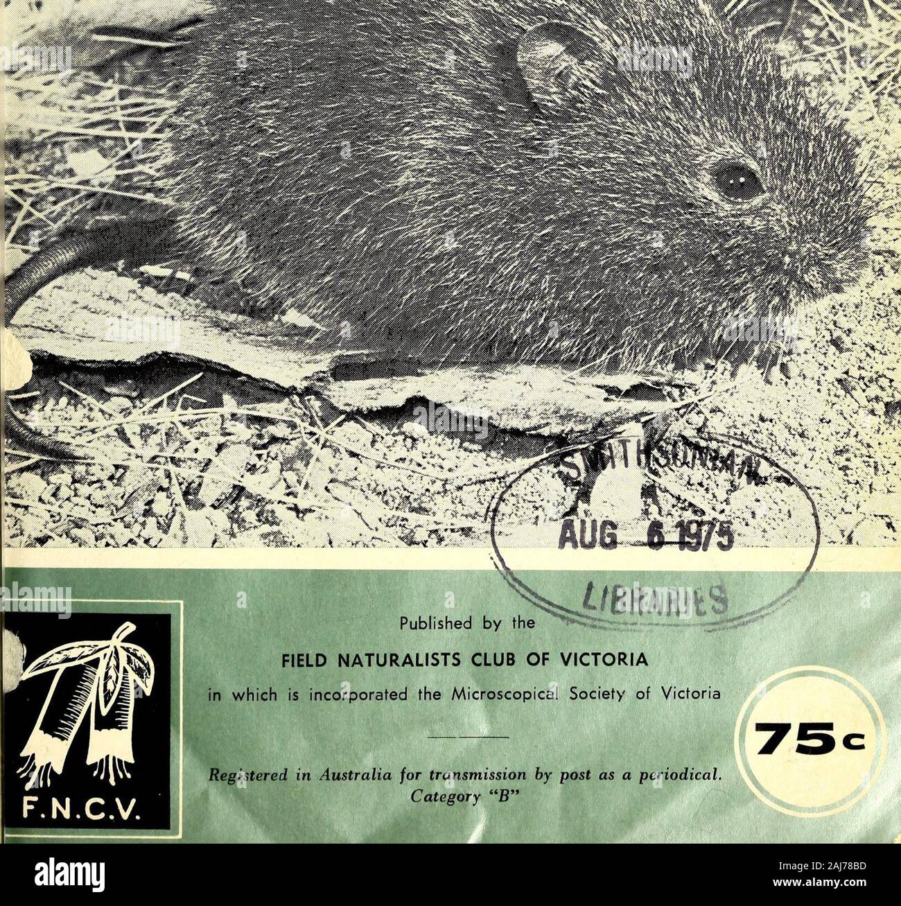 The Victorian naturalist . Registered in Australia for transmission by ...