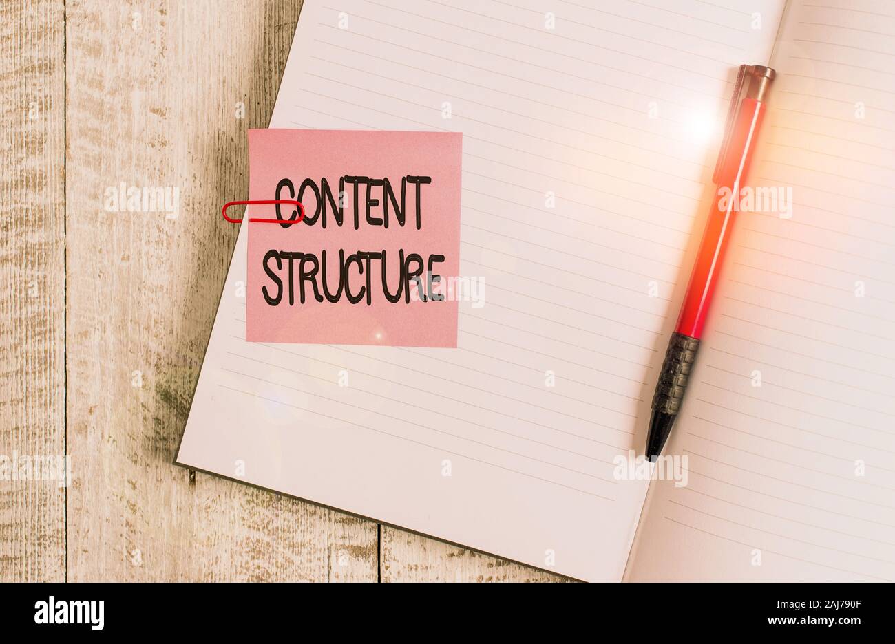 Word writing text Content Structure. Business photo showcasing ...