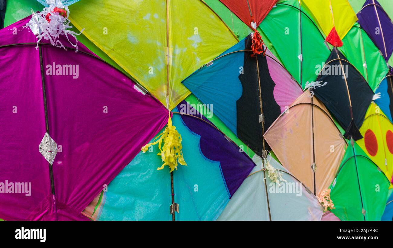 Patang(kite) for Makar Sankranti festival of India. Makar Sankranti is ...