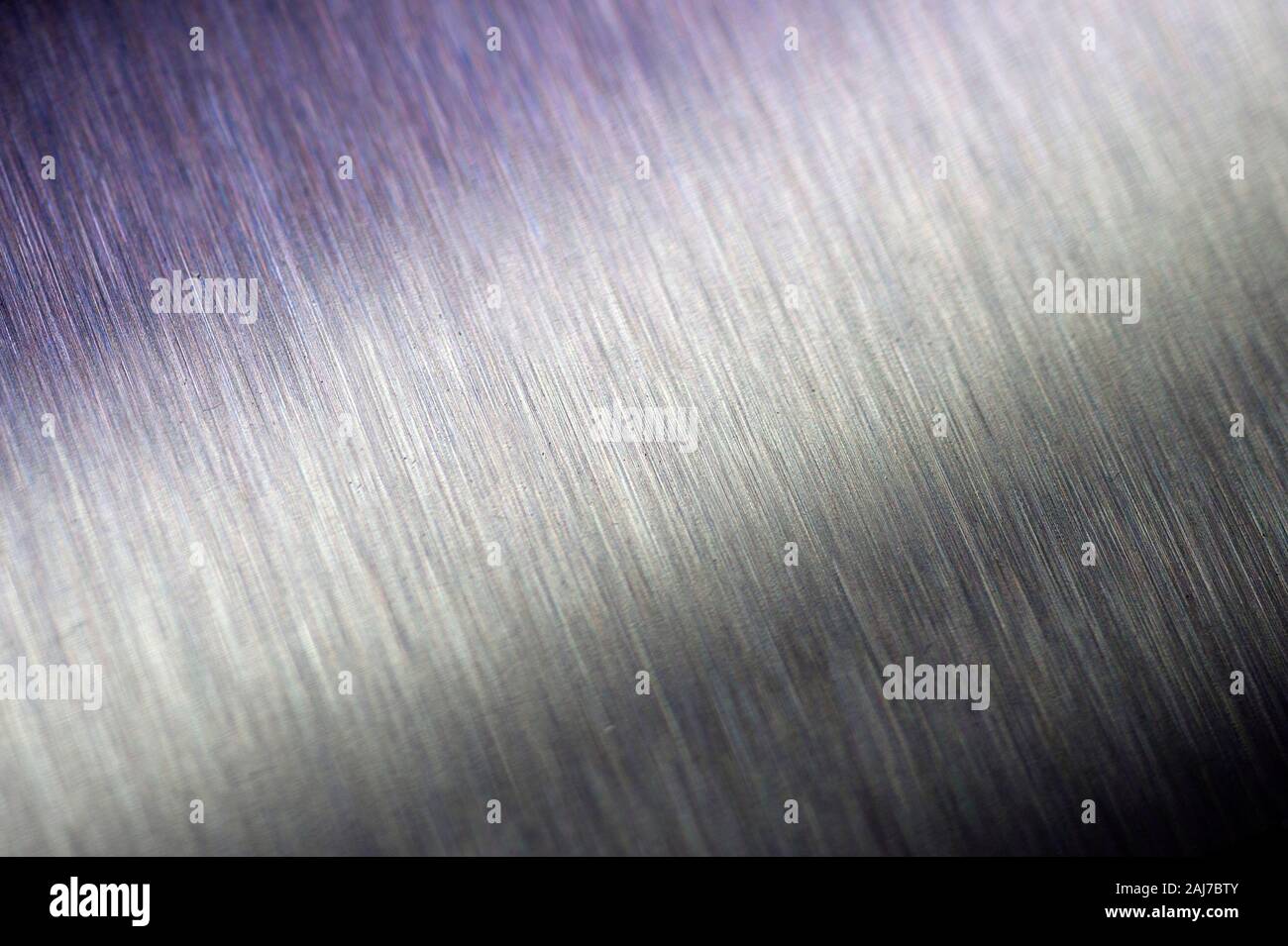 Brushed steel surface texture Stock Photo - Alamy