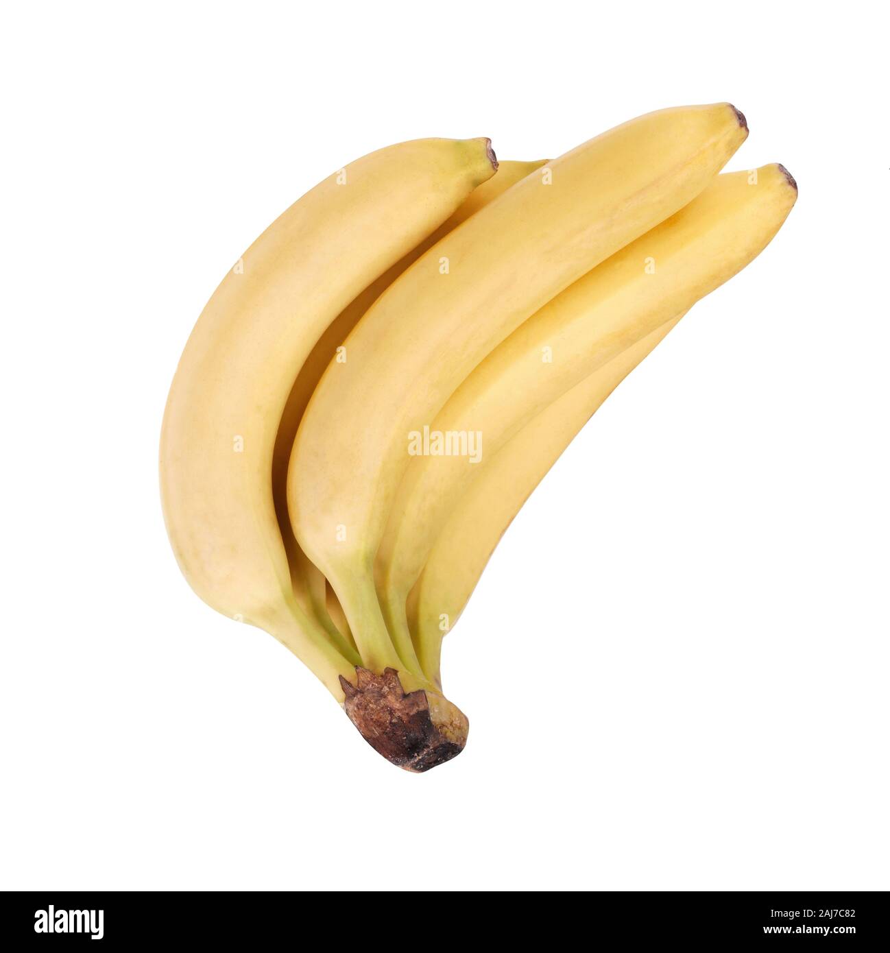 many yellow banana isolated Stock Photo - Alamy