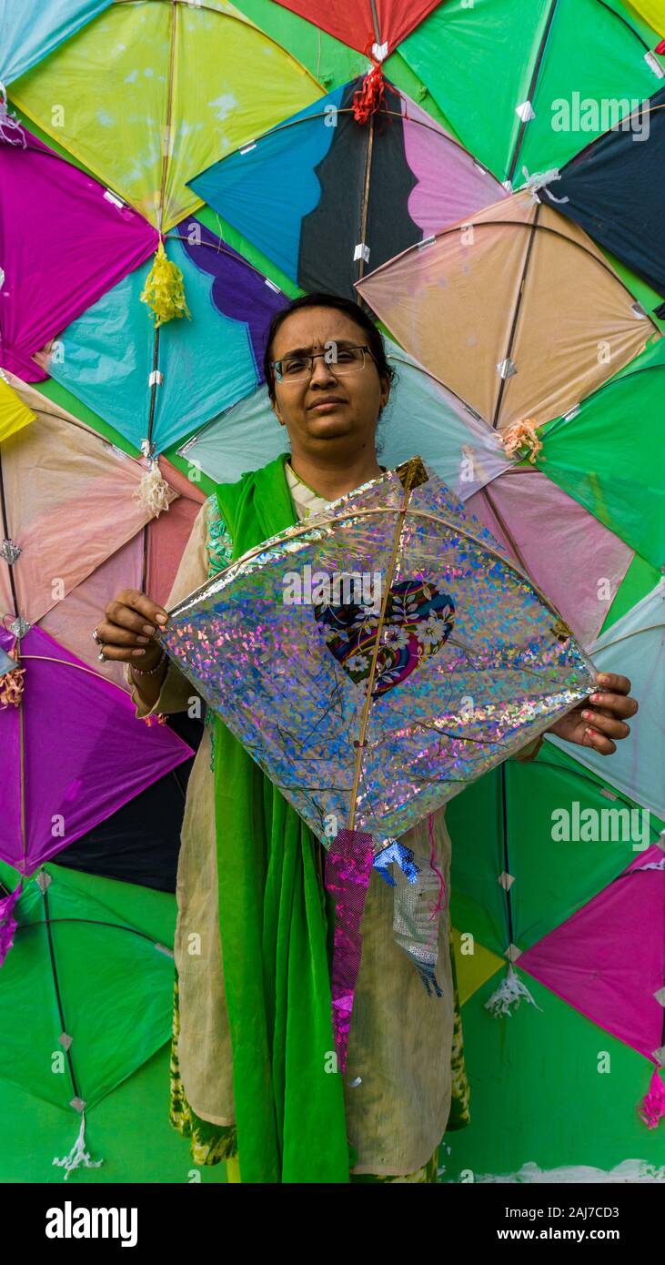 Kite festival of gujarat hi-res stock photography and images - Alamy