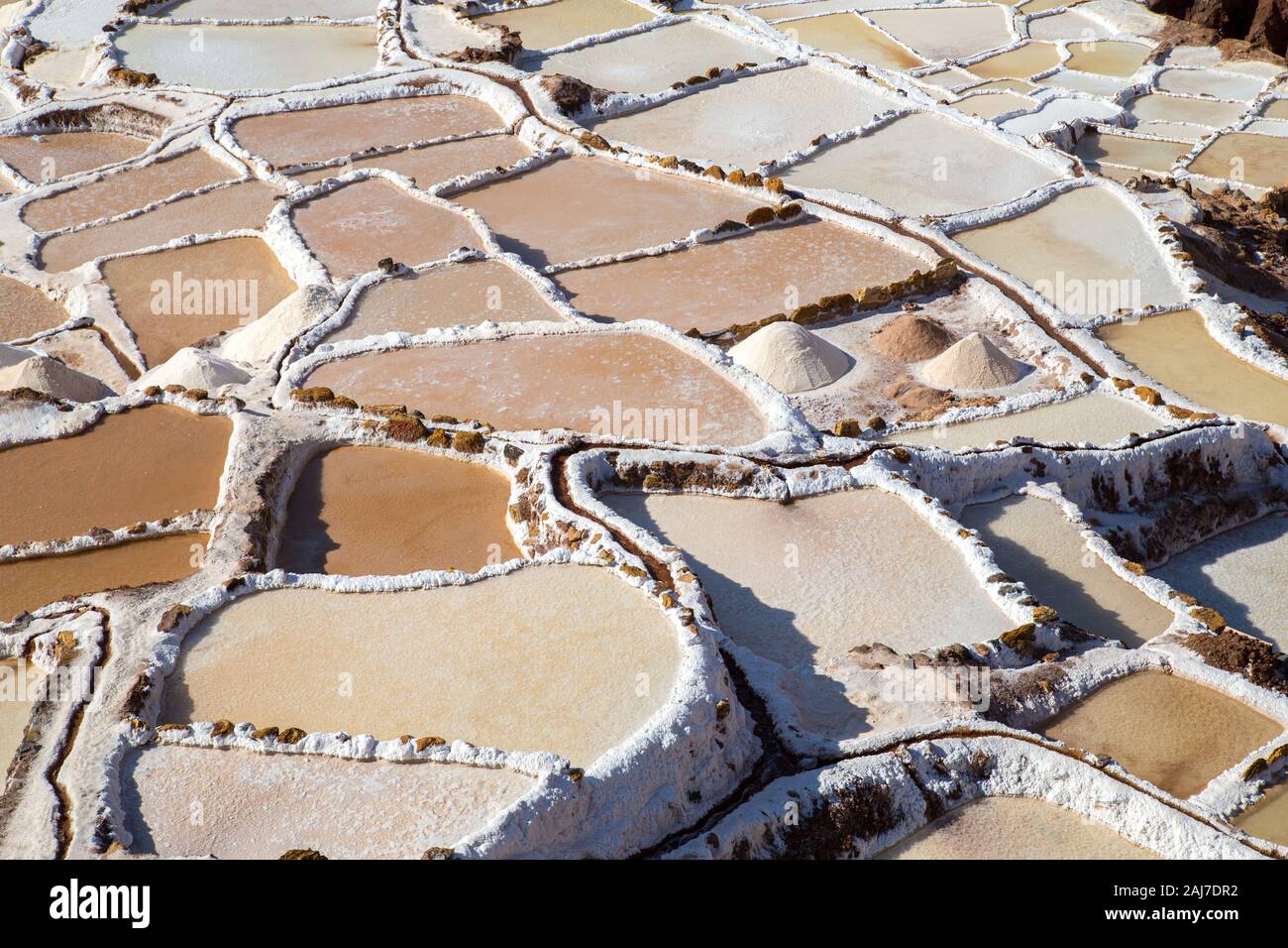 Maras Salt Mines, Peru Stock Photo - Alamy