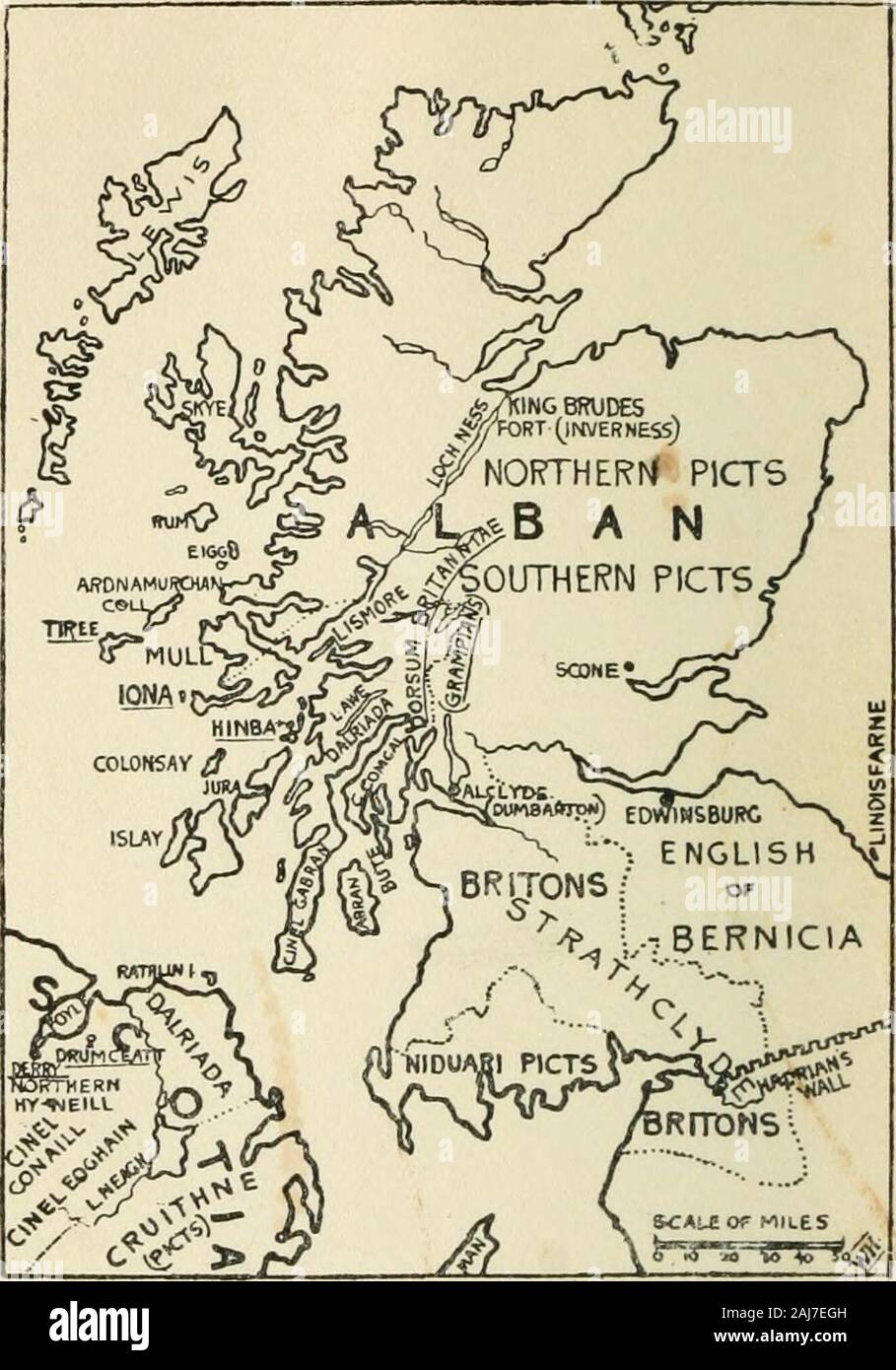 Christian missionary saint columba hi-res stock photography and images ...