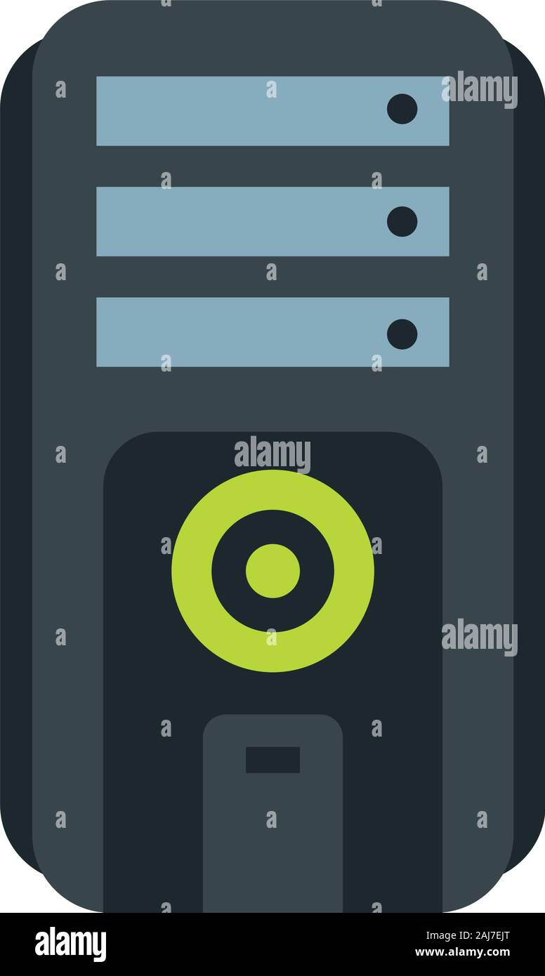 computer desktop tower isolated icon Stock Vector Image & Art - Alamy