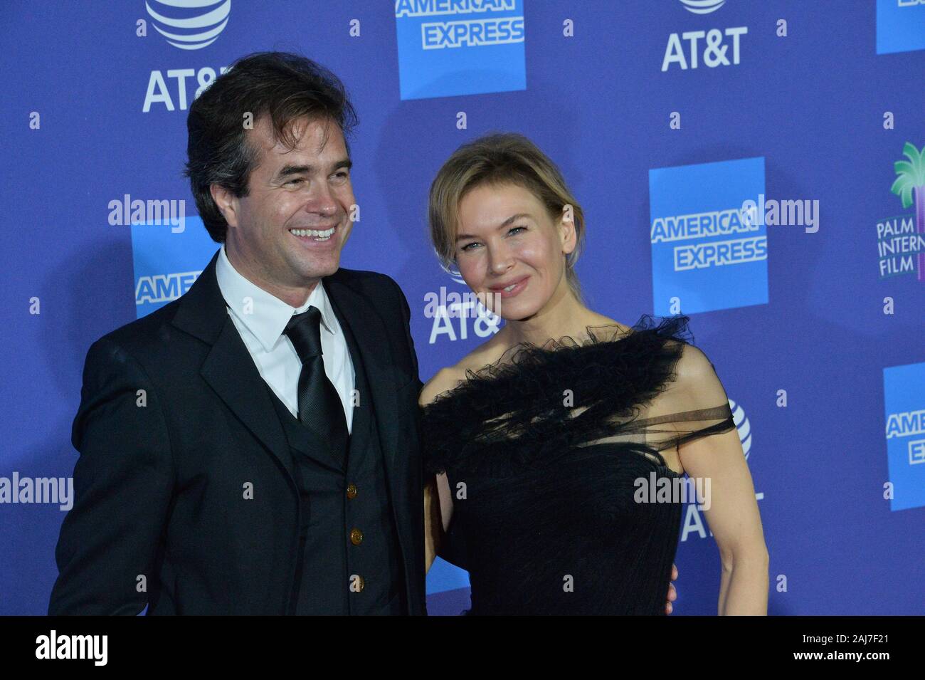 Palm Springs, United States. 2nd Jan, 2020. Actor Renee Zellweger and ...