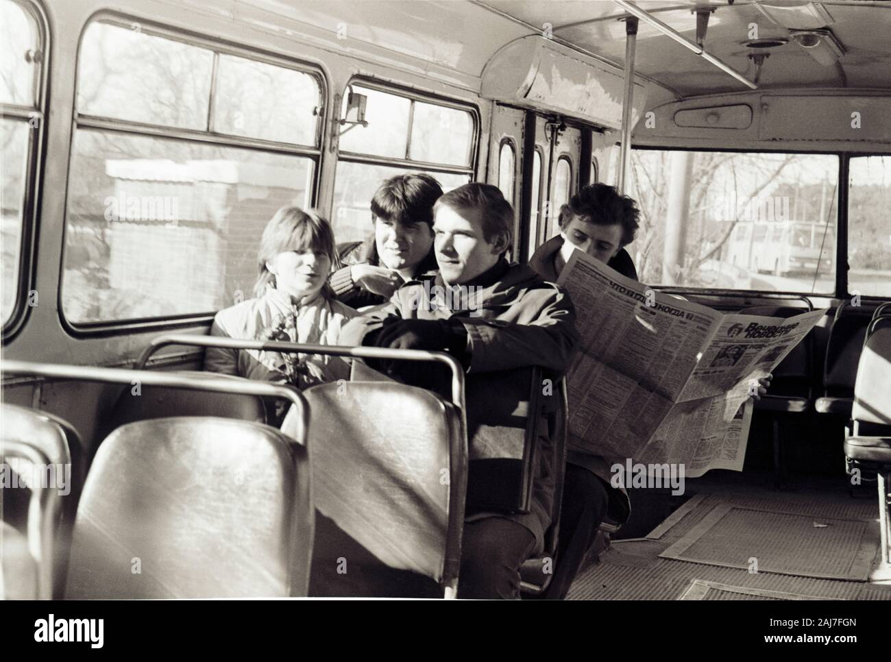 Retro trolley bus hi-res stock photography and images - Alamy