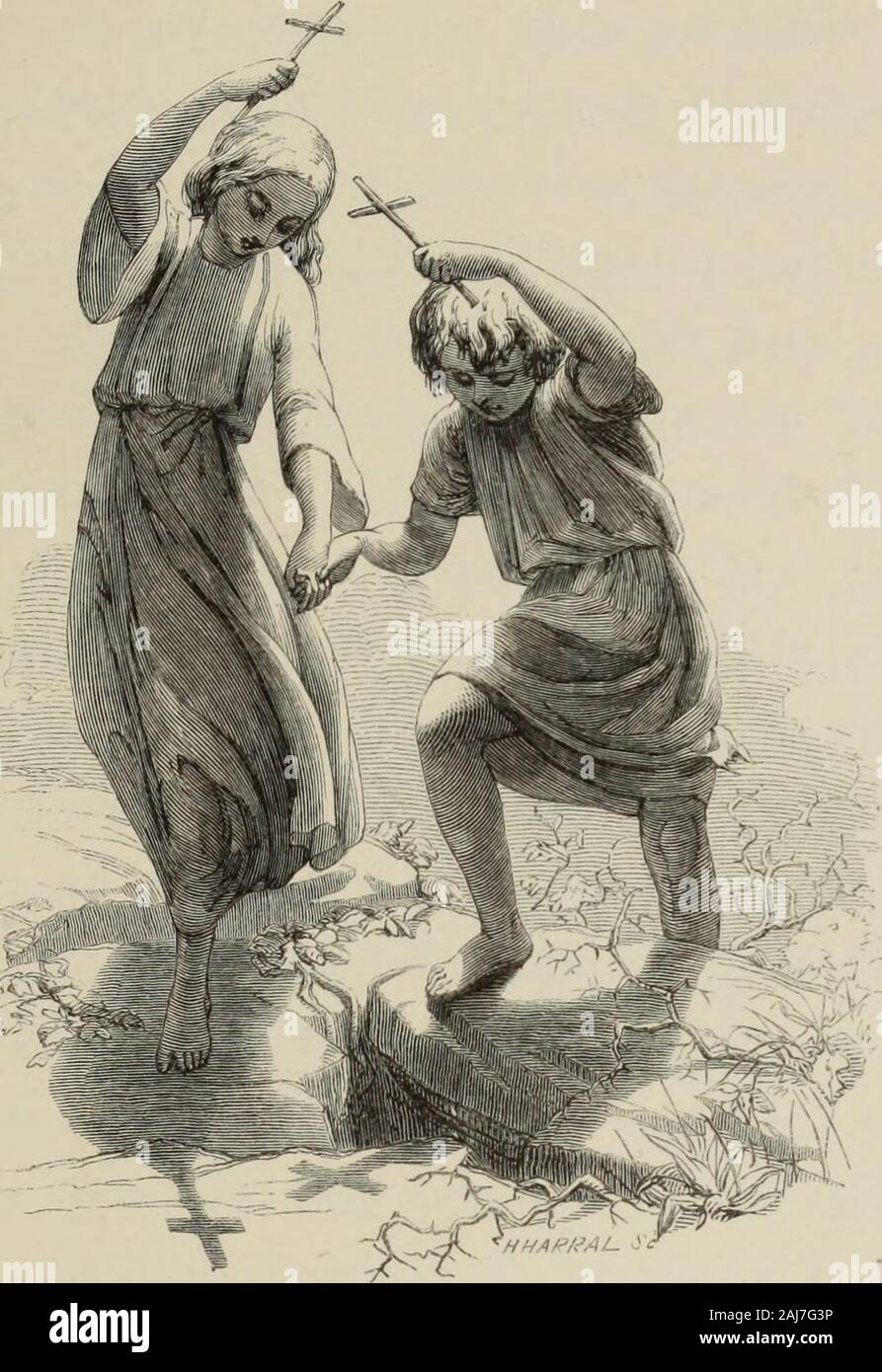 Sacred allegories . and advancewith a good courage, telling him that ...