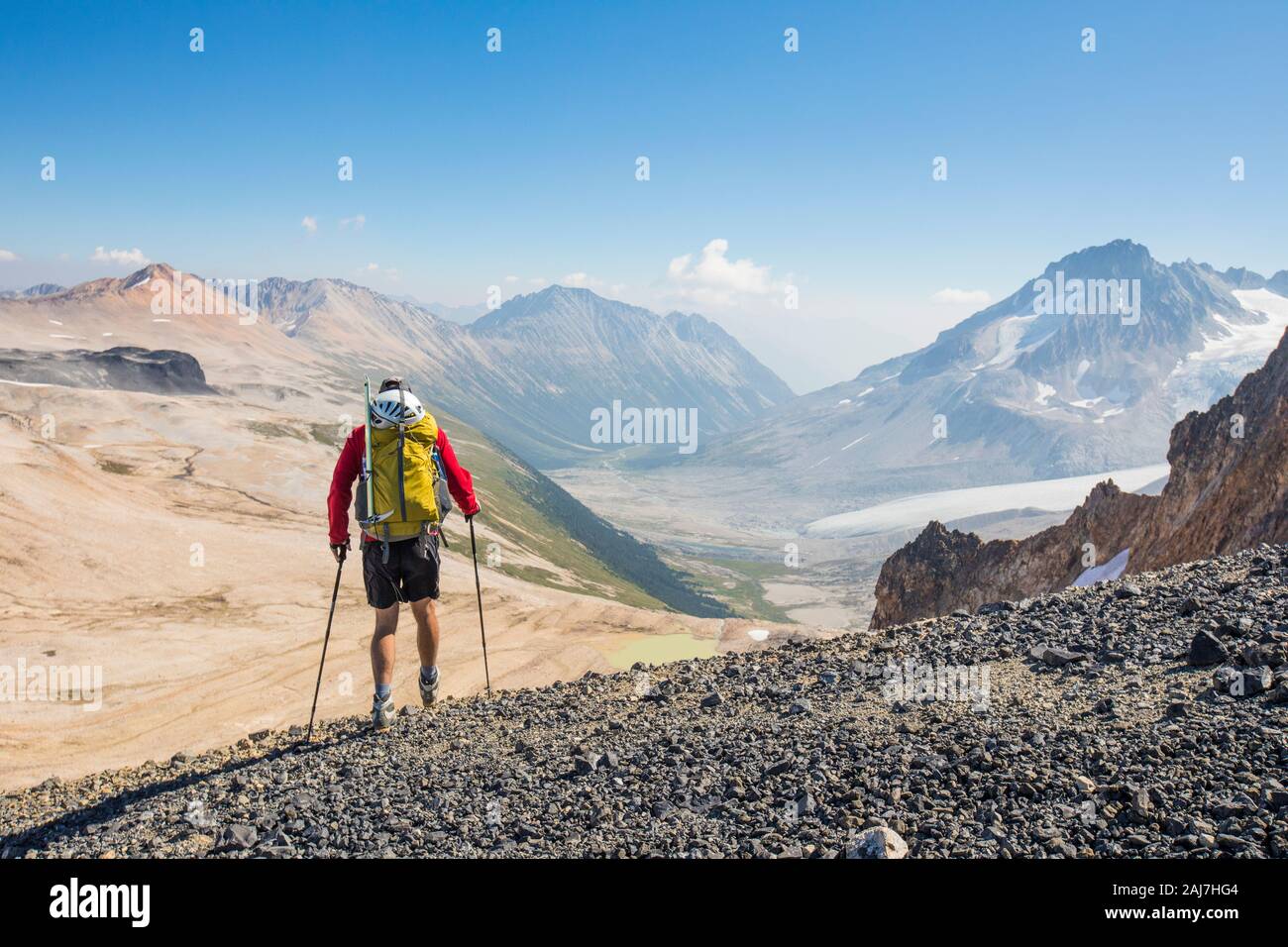 Male british backpacker hi-res stock photography and images - Alamy