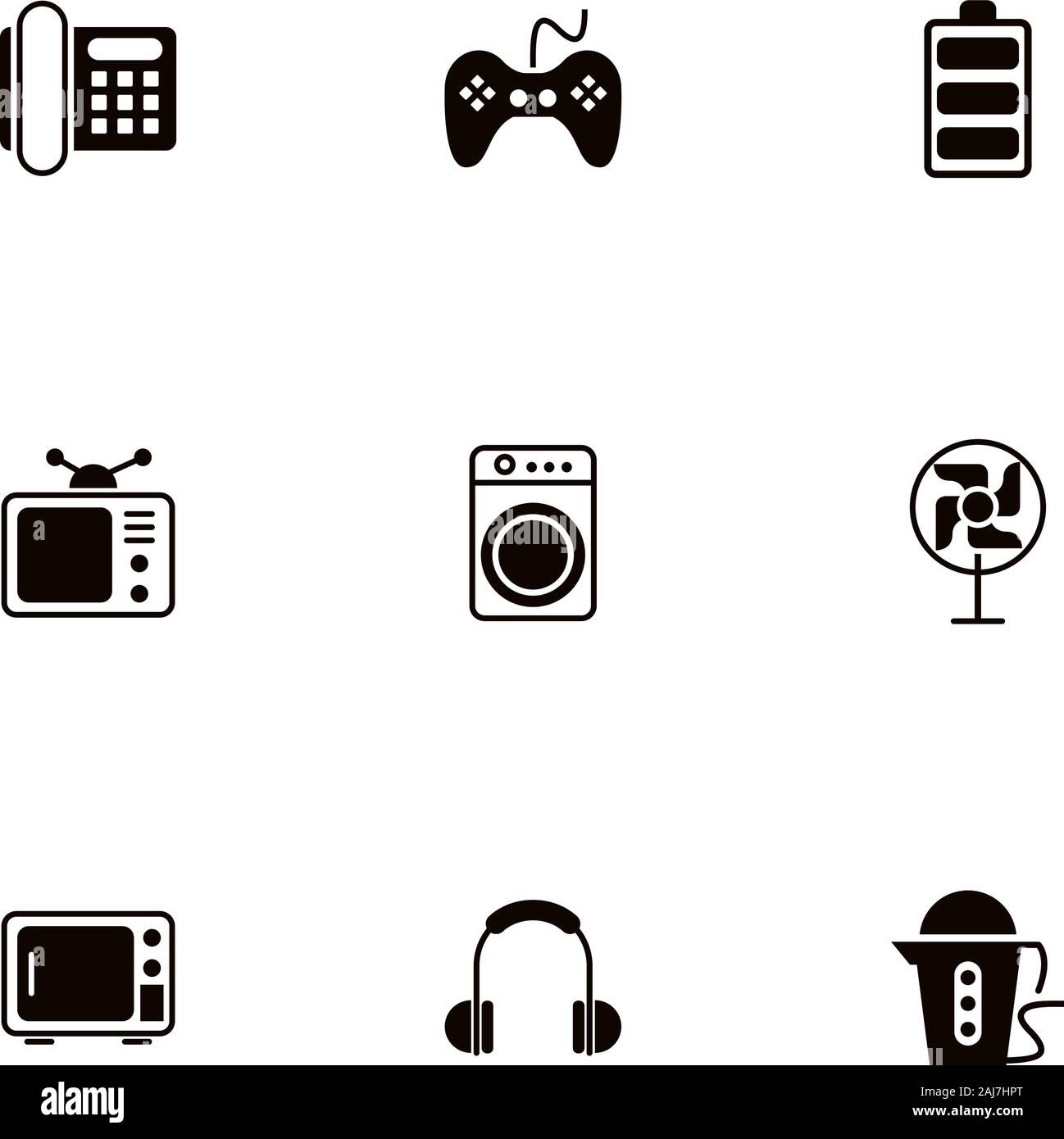 Video game gadgets devices Stock Vector Images - Alamy