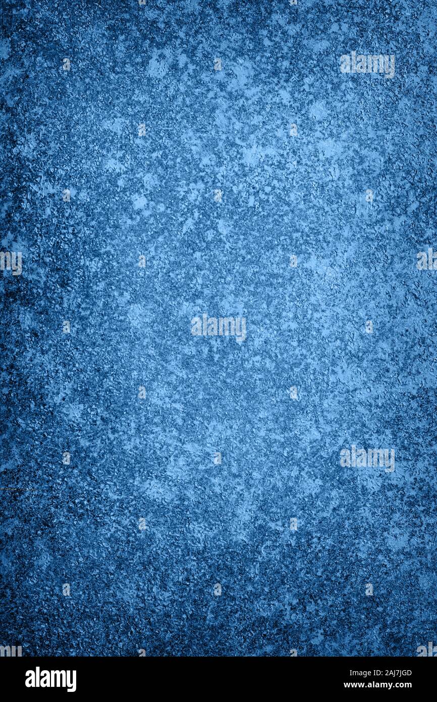 Classic blue 2020. Gradient color palette. Stone wall background, wall ...