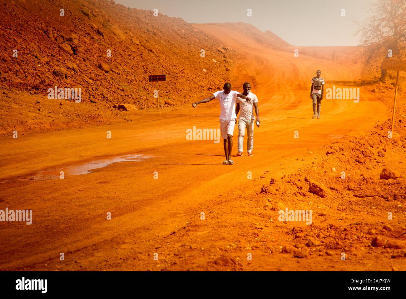 Man walking native africa hi-res stock photography and images - Alamy
