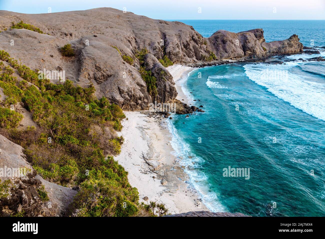 Ocean landscape, Lombok island, Indonesia Stock Photo - Alamy