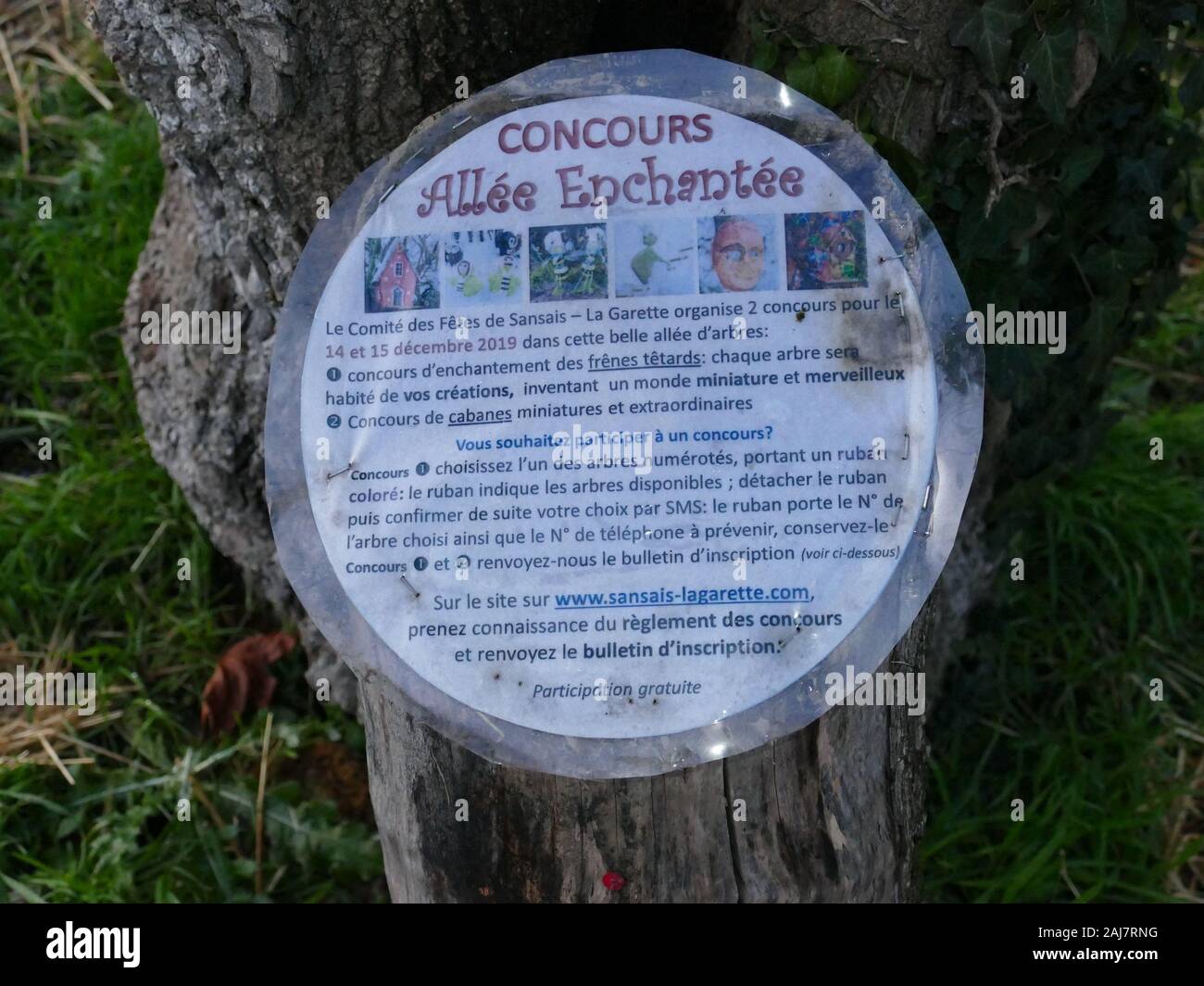 La Garette transformed its tad pole ash alley into enchanted alley each ...