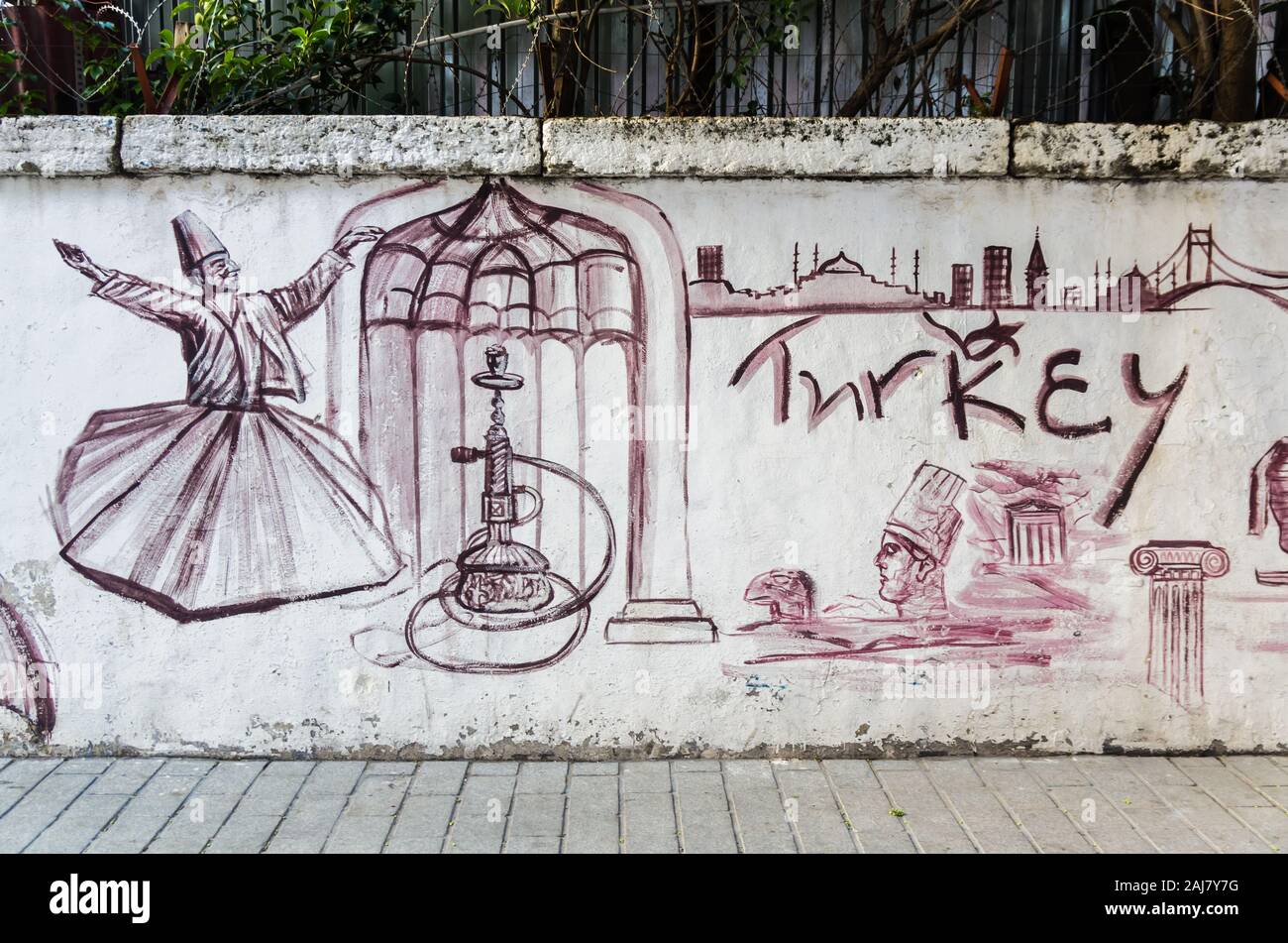 Graffiti in islam hi-res stock photography and images - Alamy