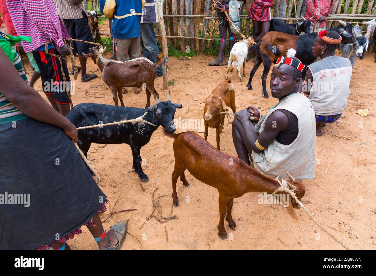 Banna people, Omo valley, Naciones, Ethiopia, Africa Stock Photo - Alamy