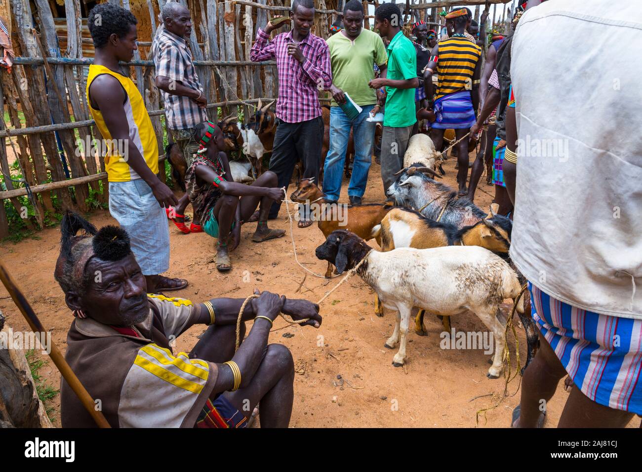 Banna people, Omo valley, Naciones, Ethiopia, Africa Stock Photo - Alamy