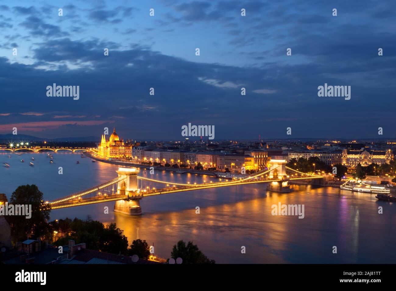 Parliament night view hi-res stock photography and images - Alamy