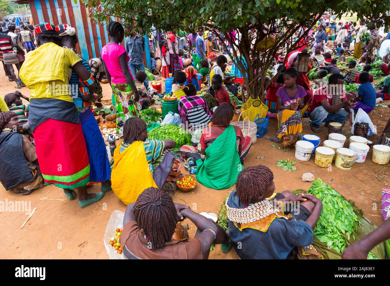 Banna people, Omo valley, Naciones, Ethiopia, Africa Stock Photo - Alamy
